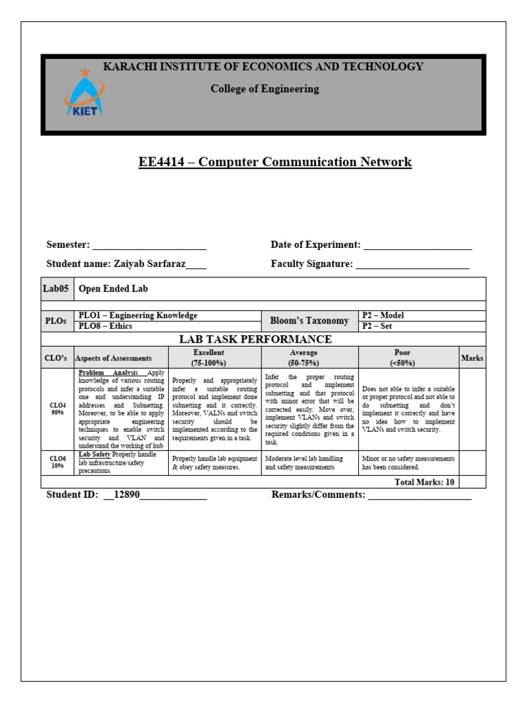 Lab 5 | PDF | Engineering | Science