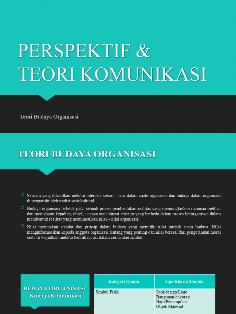 Budaya Organisasi | PDF | Karier & Perkembangan
