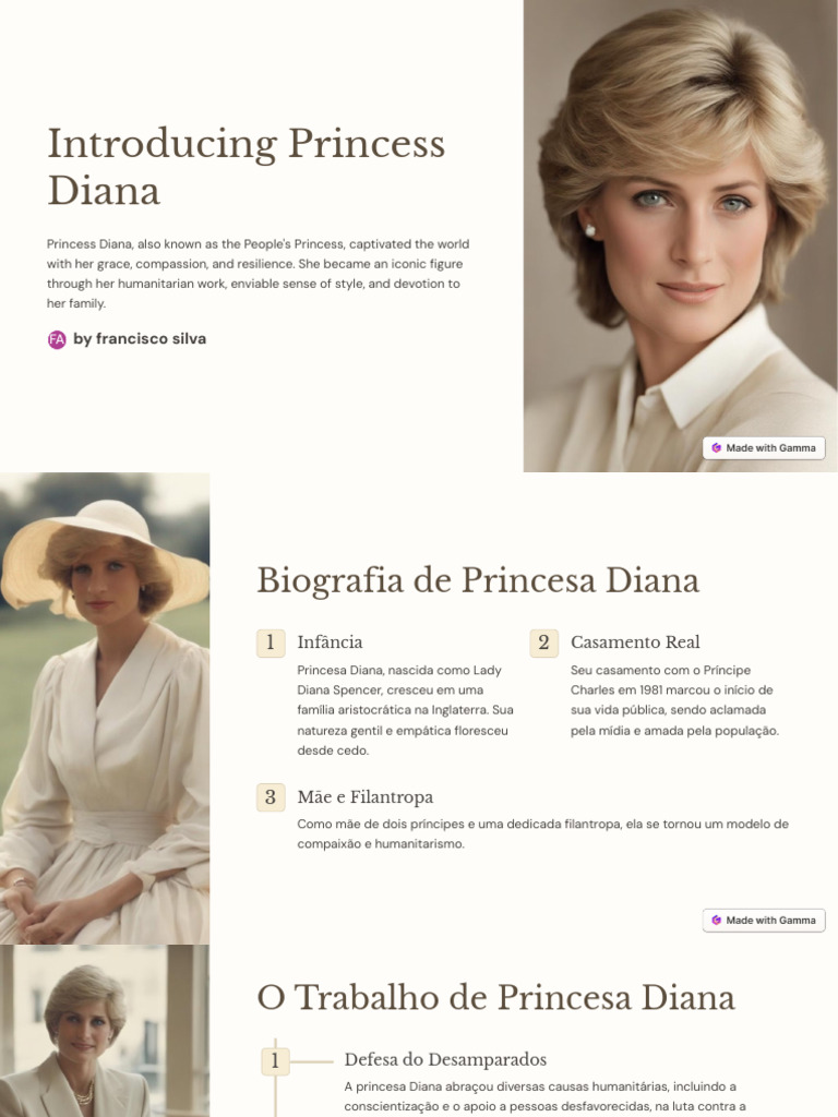 Introducing Princess Diana | PDF | Diana | Moda