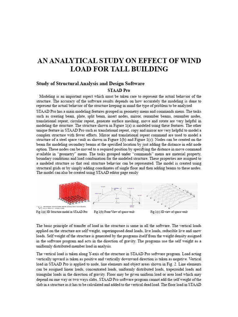 Advantages of ETABS | PDF | Graphical User Interfaces | Computer Program