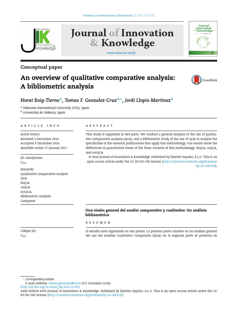 111an Overview of Qualitative Comparative Analysis | PDF | Science | Methodology