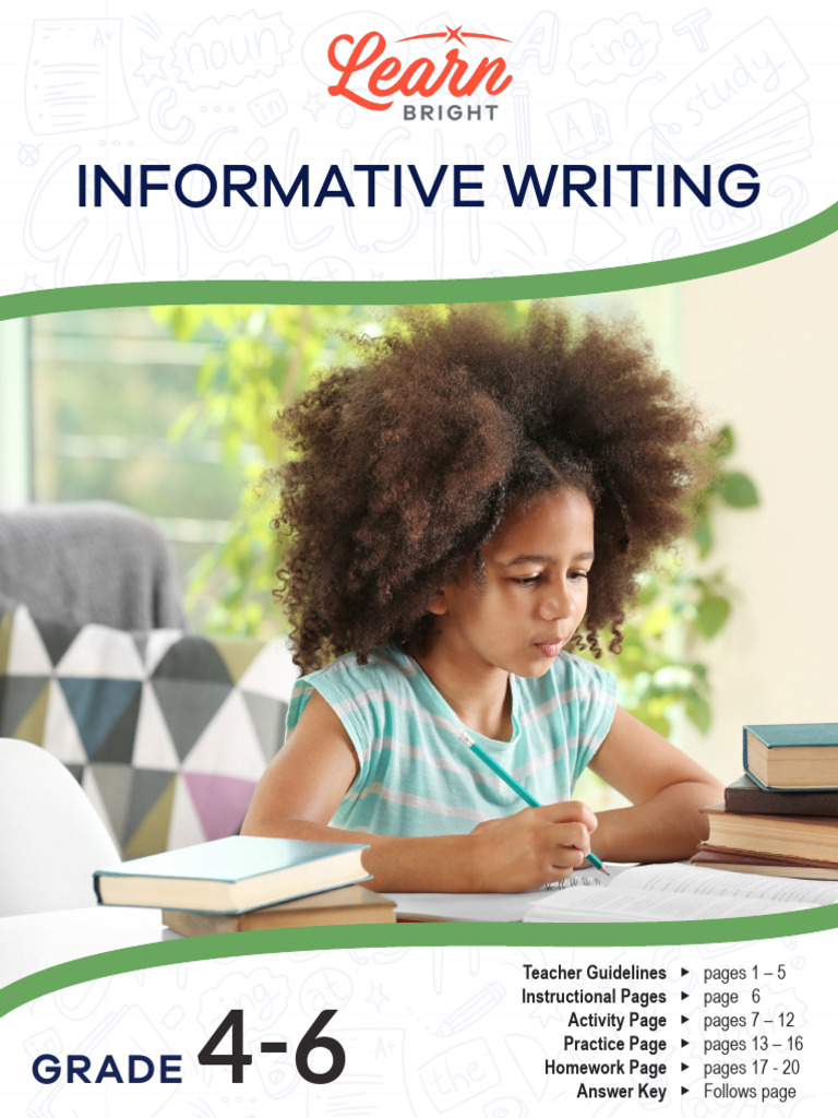 Informative Writing 6lsovi | PDF | Essays | Reading Comprehension