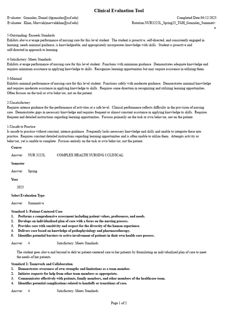 ch1 Clinical Evaluation | PDF | Evidence Based Medicine | Health Care