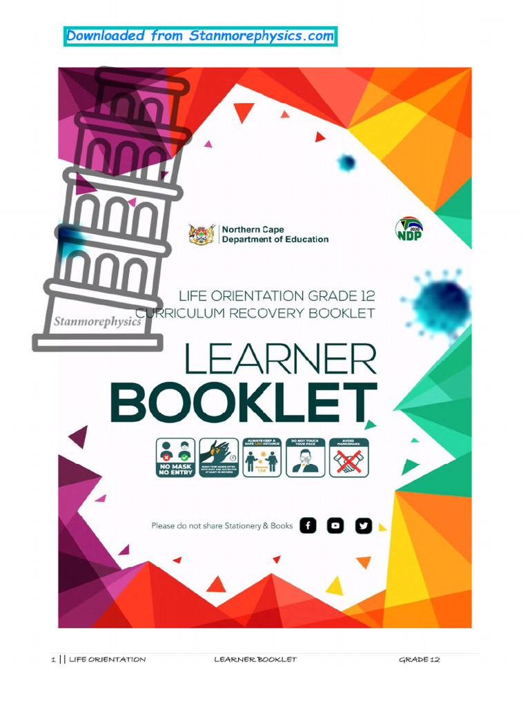 NC Life Orientation Learner Booklet 2023 | PDF