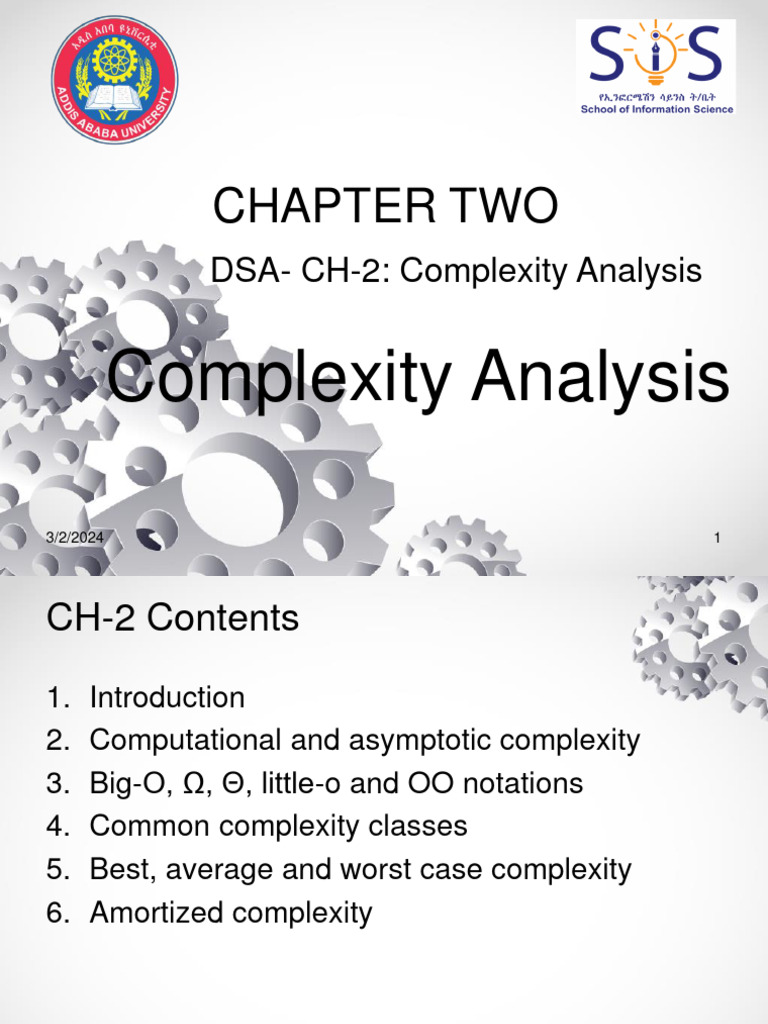 DSA Chapter 2 | PDF | Computational Complexity Theory | Time Complexity