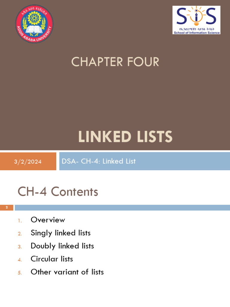 DSA Chapter 4 | PDF | Pointer (Computer Programming) | Computer Programming DSA Chapter 4 | PDF | Pointer (Computer Programming) | Computer Programming