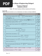 BMATEC301 Mathematics Model Question Paper 2 For EC Stream | PDF