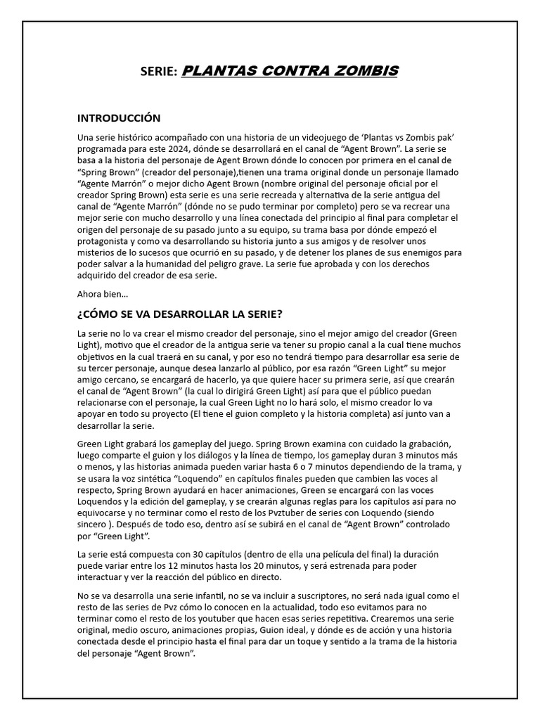 Serie de PVZ | PDF | Juegos y actividades | Arte