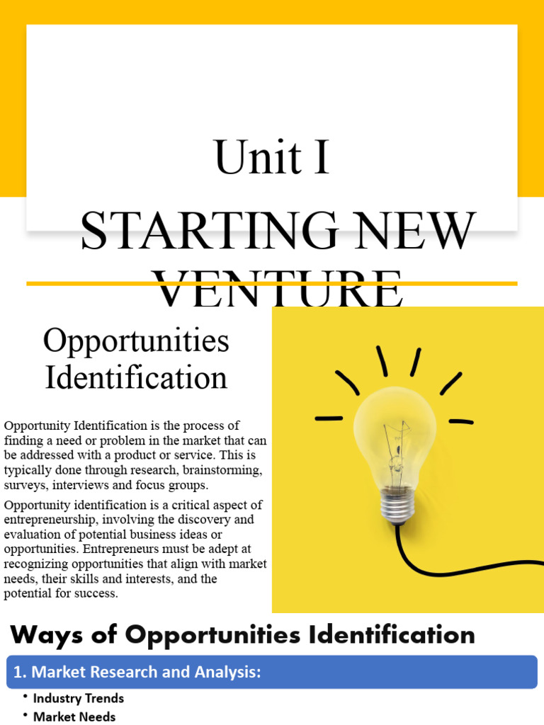Unit I-2 | PDF | Entrepreneurship | Brainstorming