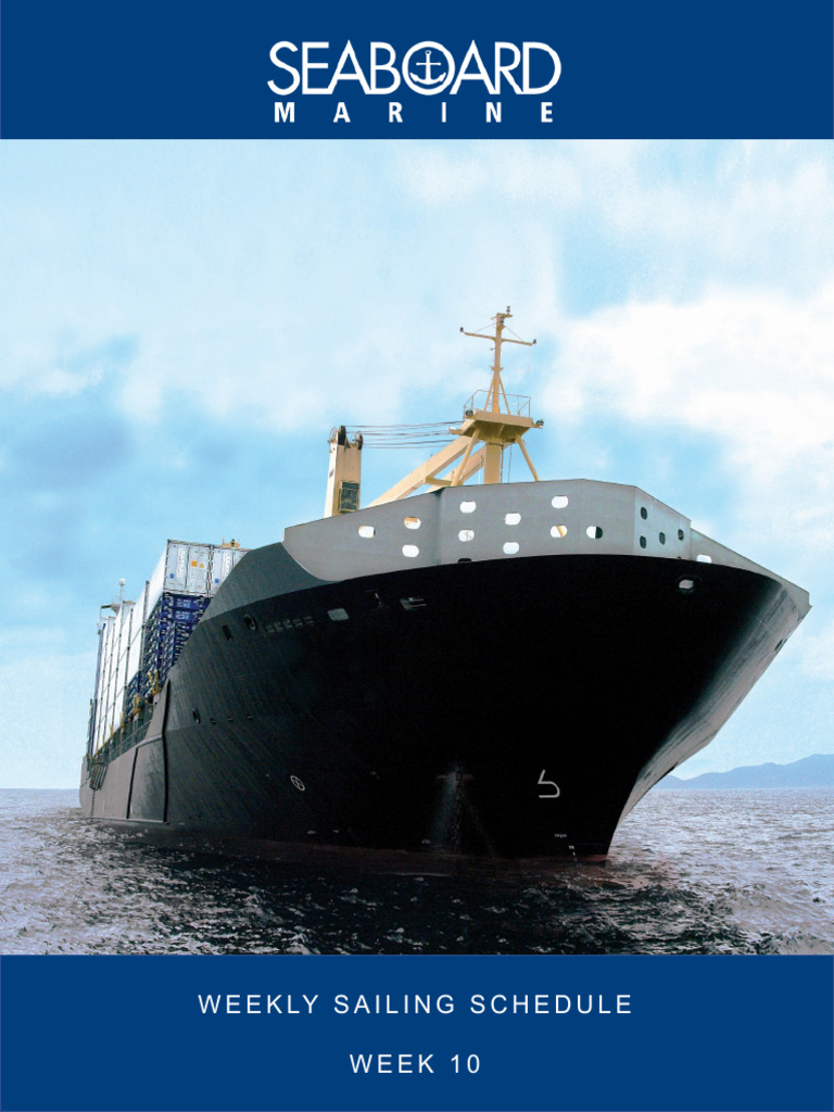 Seaboard Marine Sailing Schedule March 2 2020 | PDF | Atlantic ...
