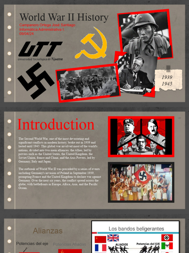 World War II History | PDF | Aliados de la Segunda Guerra Mundial ...