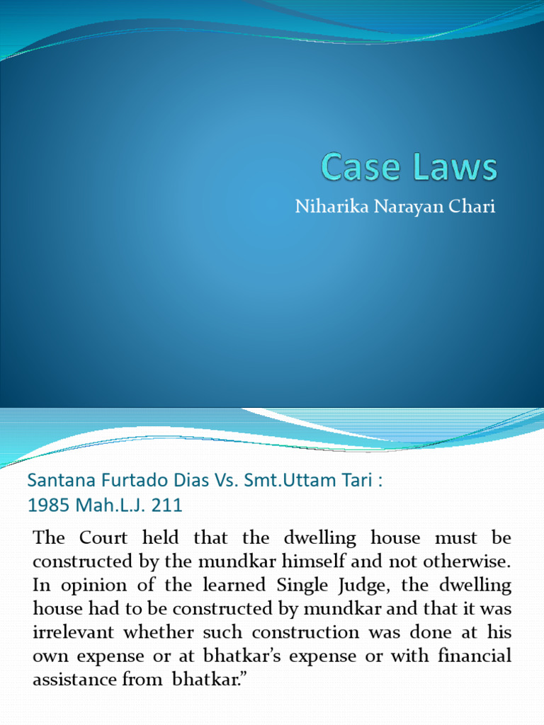 Case Laws | Download Free PDF | Lawsuit | Appeal