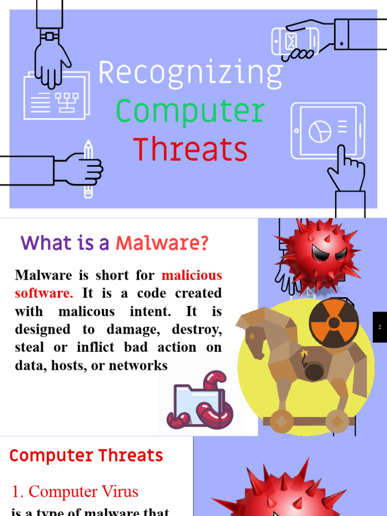 Recognize Computer Threats | PDF | Games & Activities | Technology & Engineering
