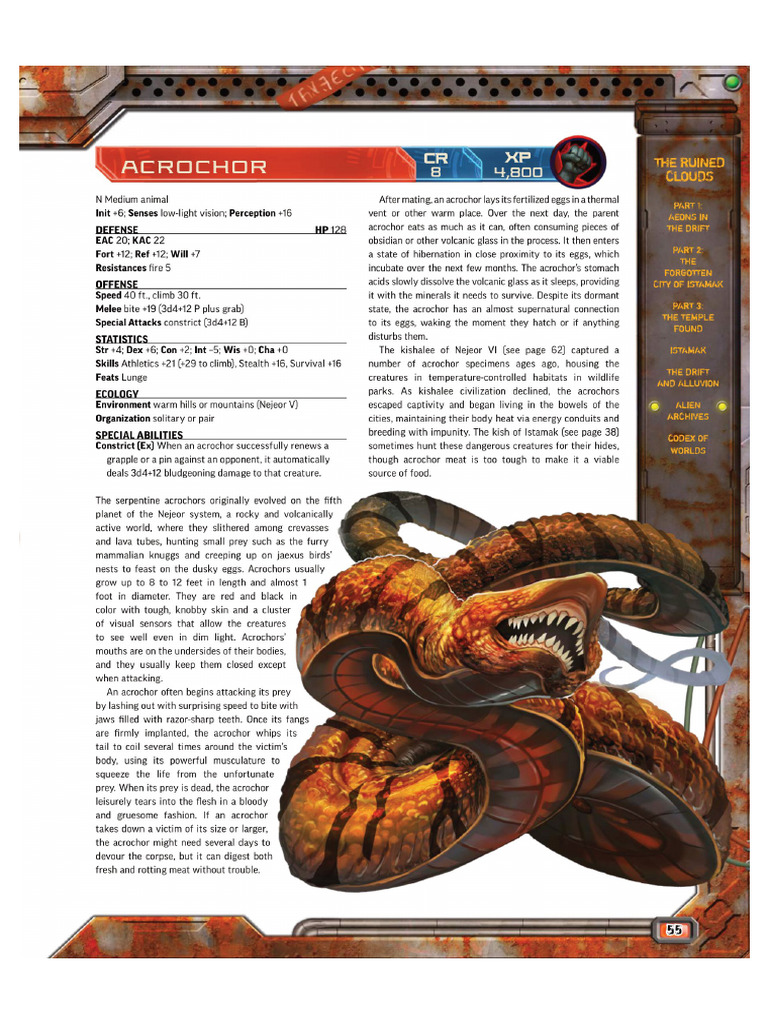 Starfinder Alien Archive X | PDF