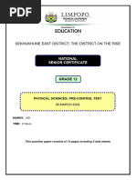 Math Eastern Cape Grade 11 2025 June P1 | PDF