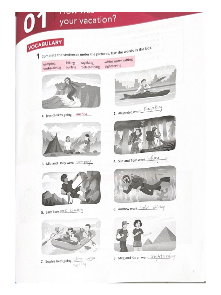 WorkBook - U01 | PDF