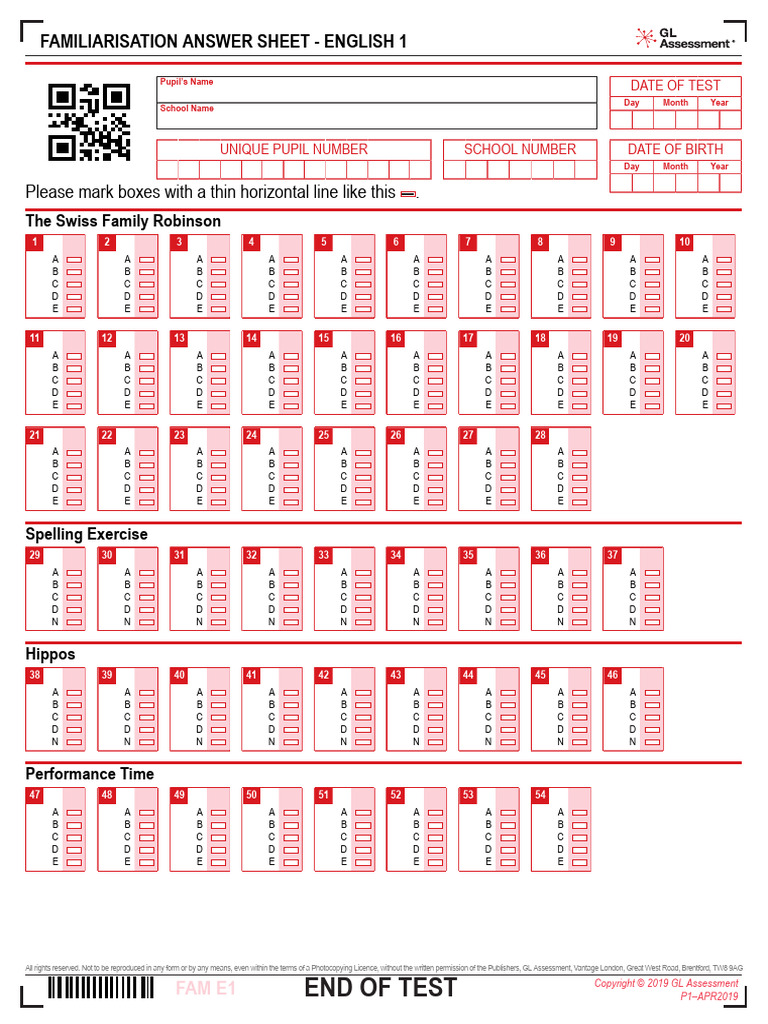 English - 1 - 2 - Answer Sheet | Download Free PDF | Government Information | Business Law