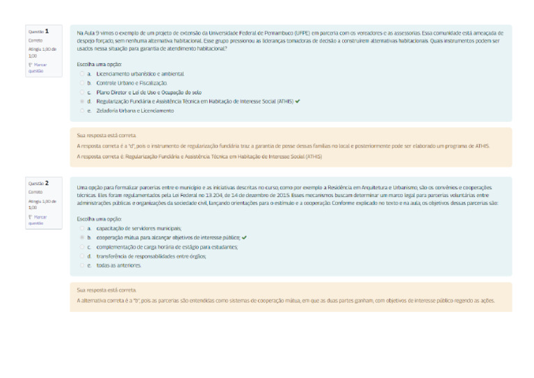 IDUS - Gestão - Exercício Avaliativo - Módulo 4 | PDF