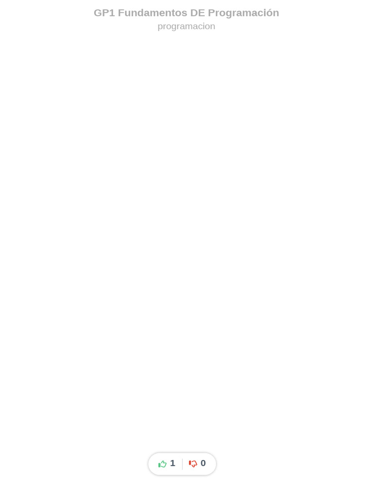 Gp1 Fundamentos de Programacion Compress | PDF | C ++ | Programación orientada a objetos