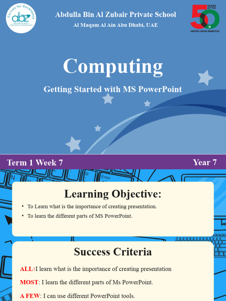 Year 7 Week 1 Ict Powerpoint Introduction | PDF | Microsoft Power Point | Computing