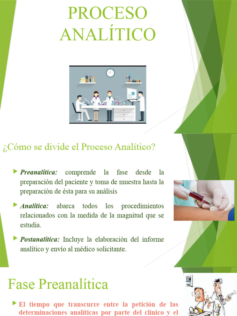 Proceso Analítico | PDF | Laboratorios | Medicamentos con receta