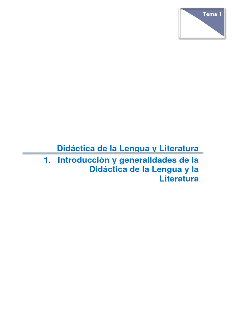 Didáctica de Lengua y Literatura 7mo Grado | PDF | Enseñando | Plan de ...