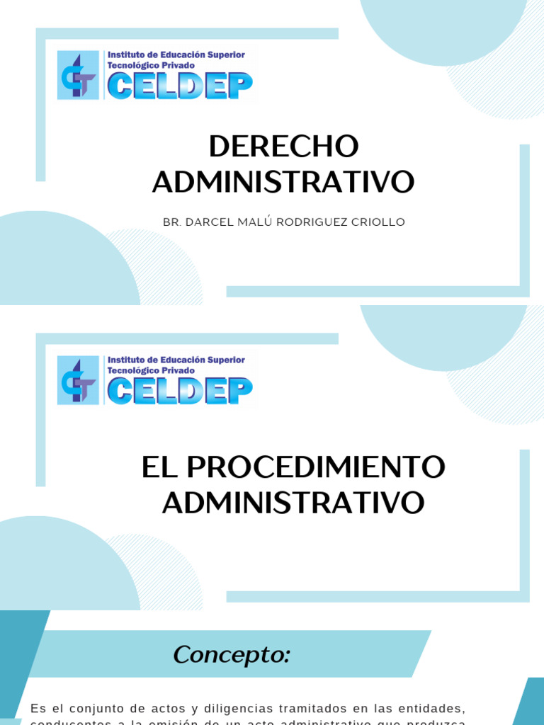 Procedimiento Administrativo - Principios | PDF | Verdad | Justicia