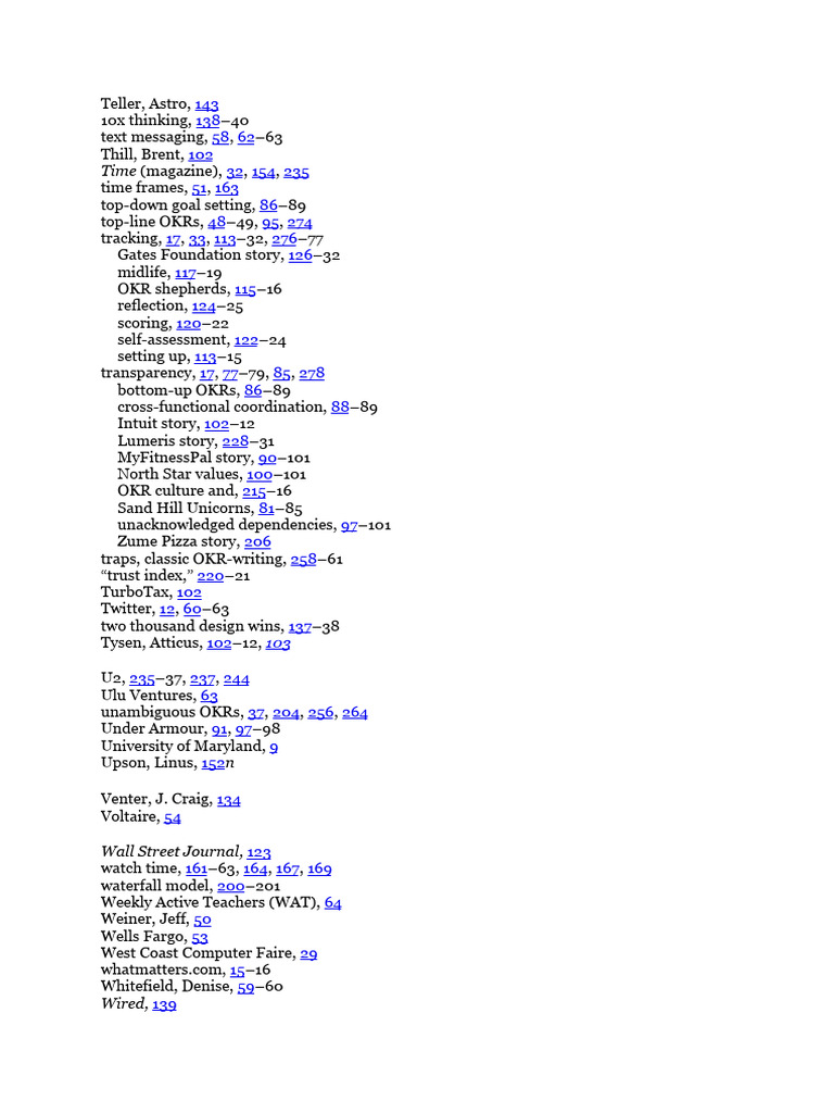 Measure What Matters John Doerr (241 260) | PDF