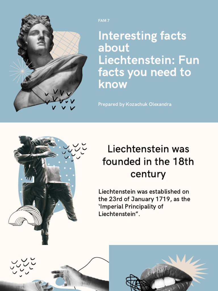Fun Facts About Liechtenstein | PDF | History | Classics