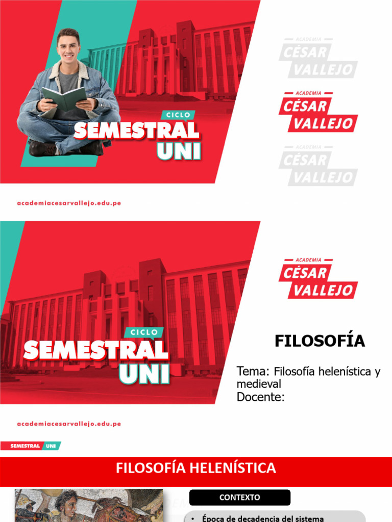 SCV TS005 If Filosofía Helenística y Medieval | PDF | Filosofía helenística | Razón