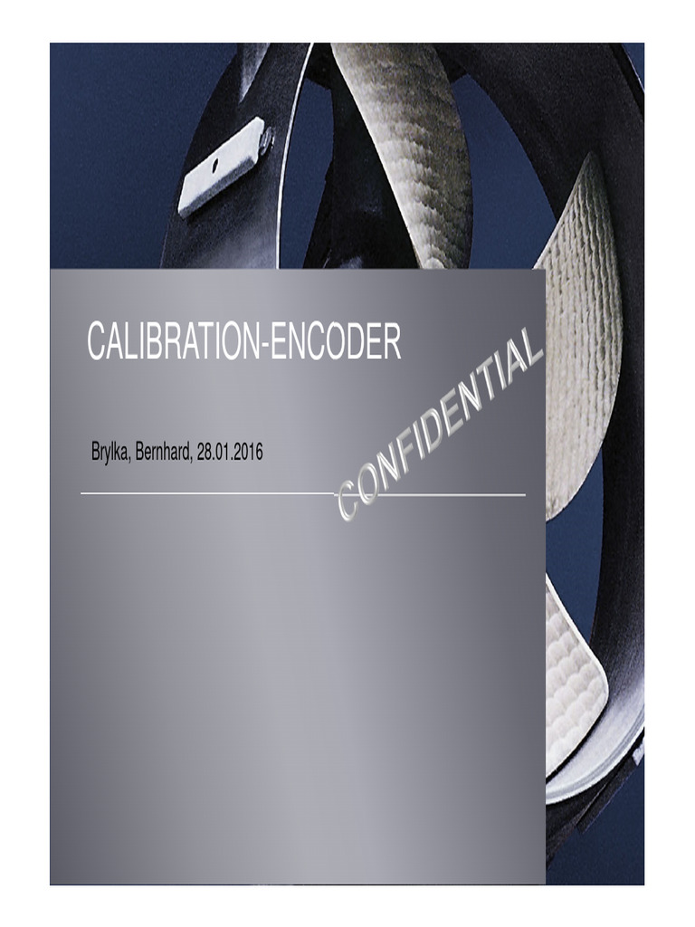 Calibration-Encoder | PDF | Electronics | Manufactured Goods