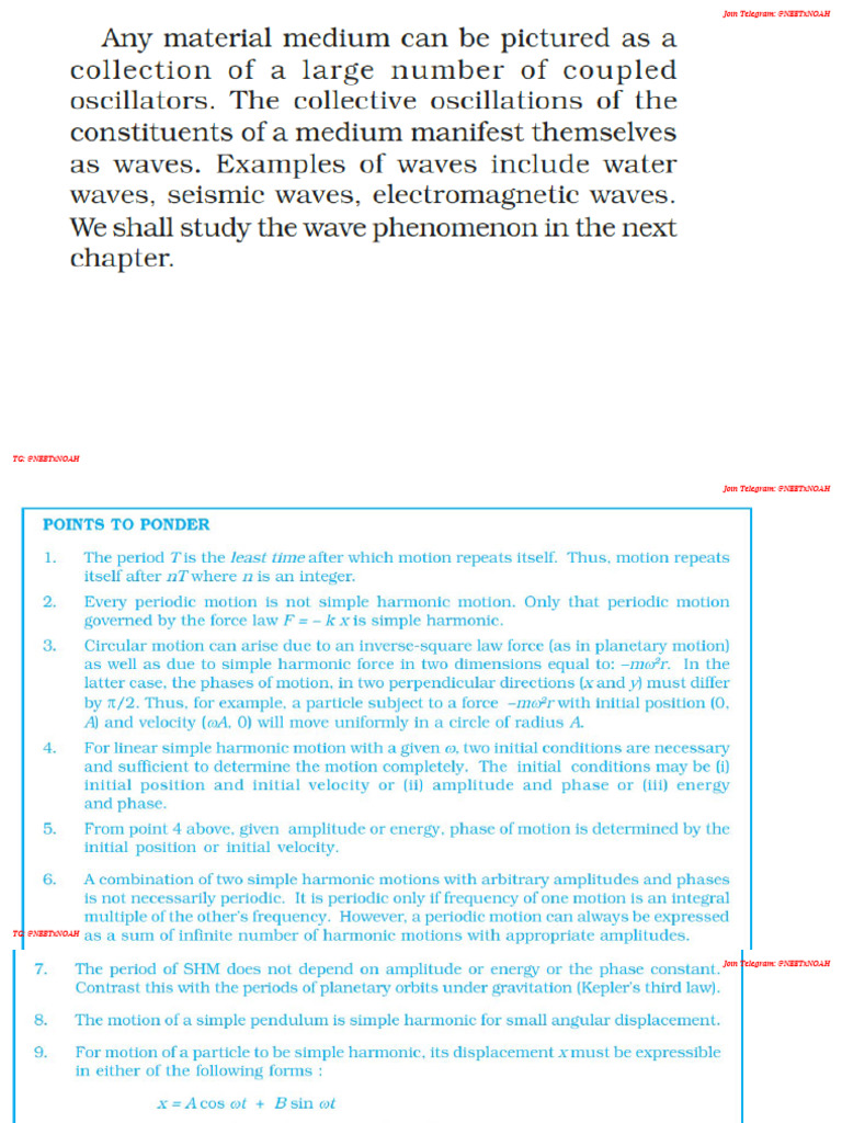 SHM Problems and Solutions Guide | PDF | Teaching Methods & Materials ...