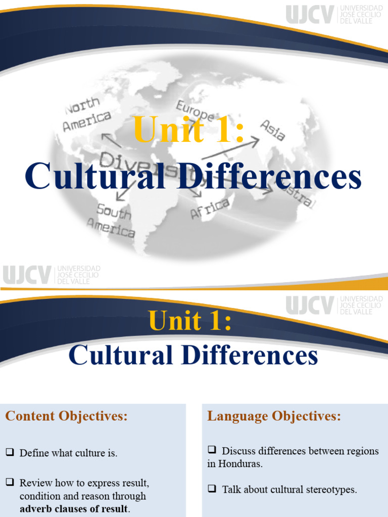Unit 1 Cultural Differences | PDF | English Language | Linguistics