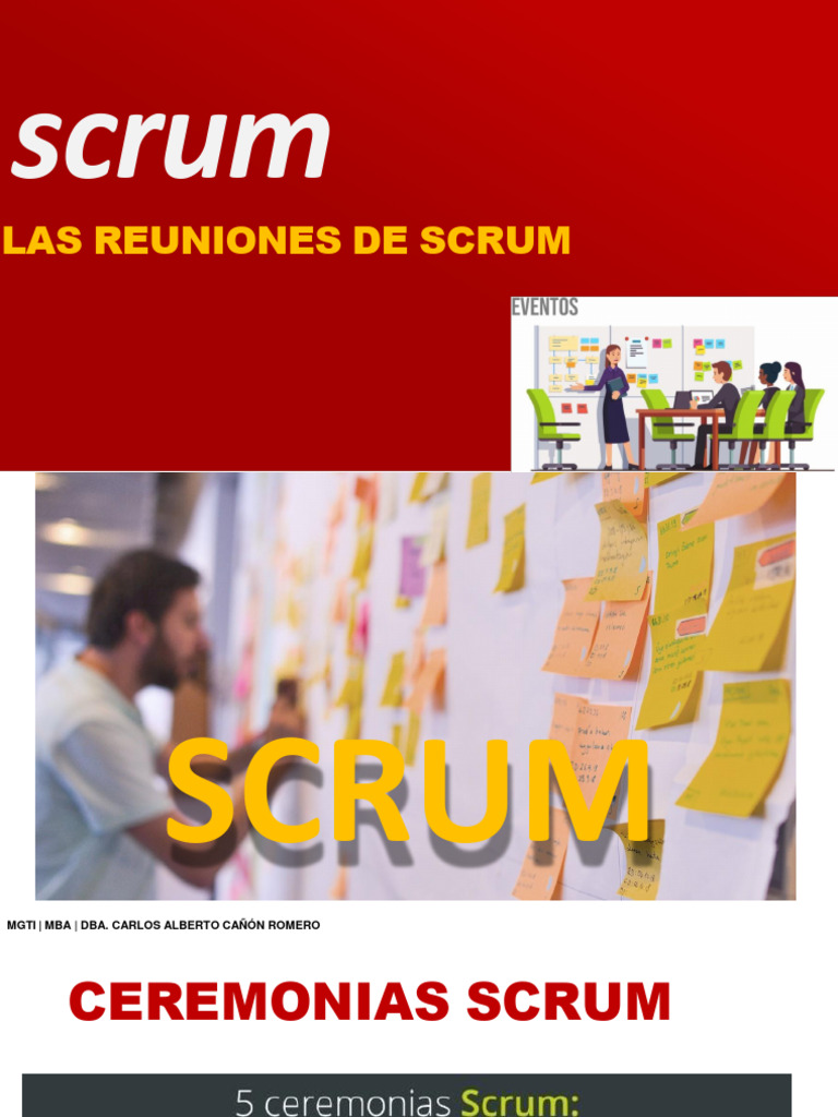 Las Reuniones de Scrum | PDF | Scrum (desarrollo de software)