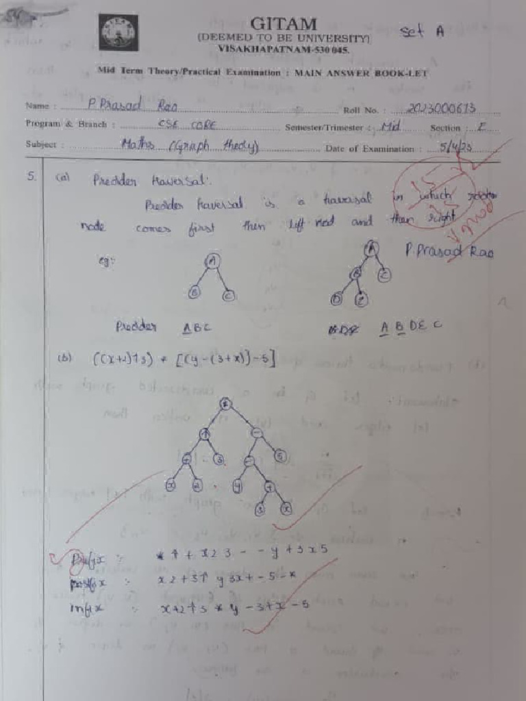 Prasad Graph Theory | PDF