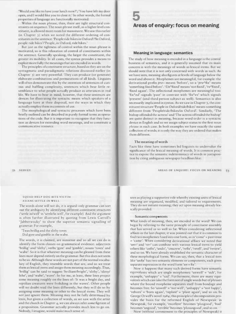 Linguistics Oxford Introductions To Lang-35-43 | PDF | Word | Phrase