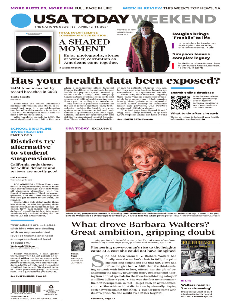 USA Today - 2024 04 12 | PDF