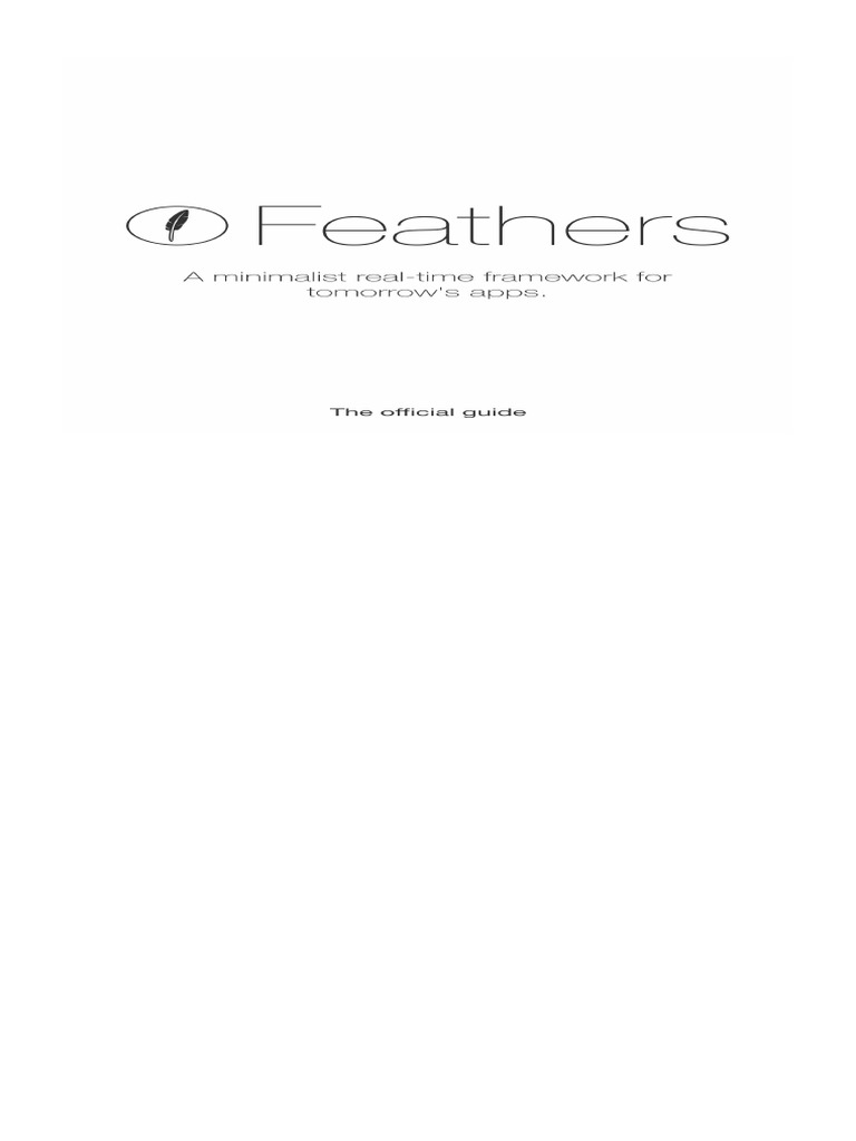 The FeathersJS Book | PDF | Web Server | Internet & Web