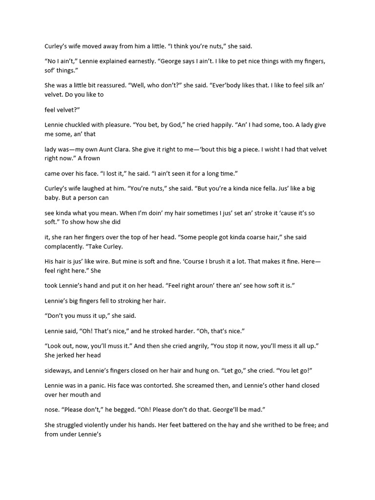 of mice and men | PDF