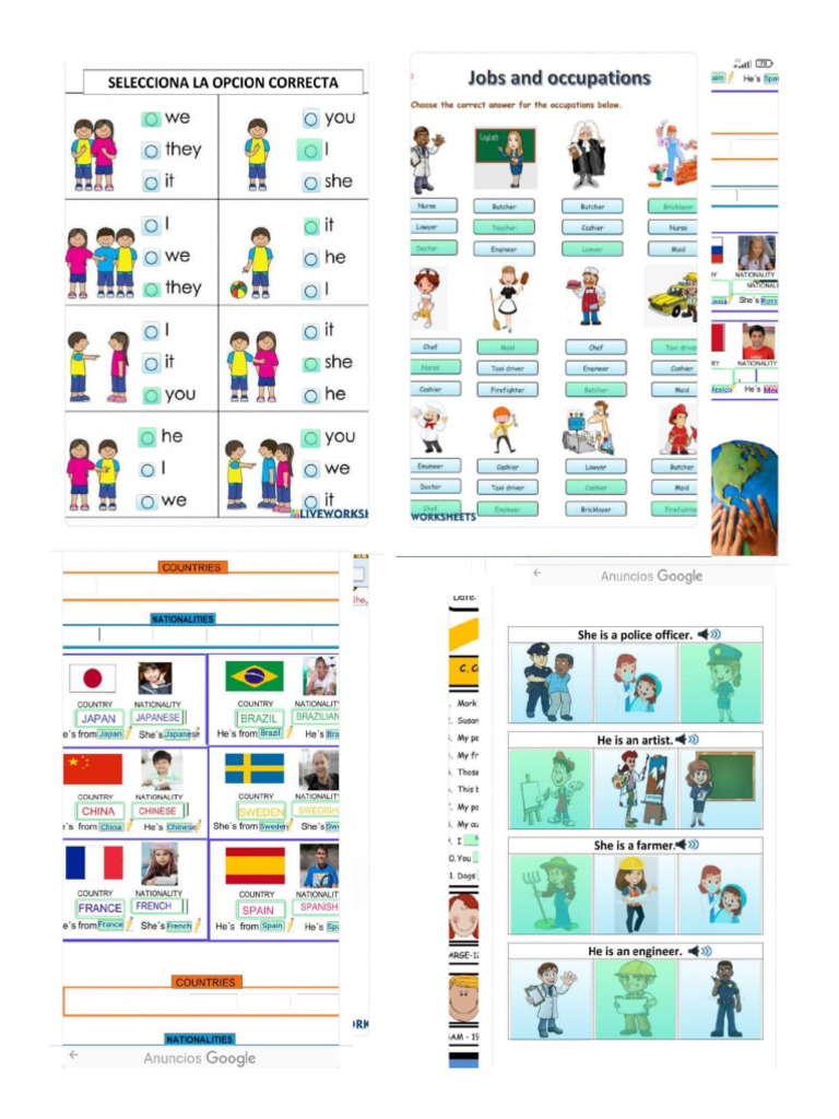 Ingles Primer Grado | PDF