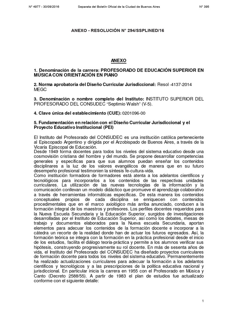 Pe Res Megc Ssplined 294 16 Anx | PDF | Plan de estudios | Enseñando