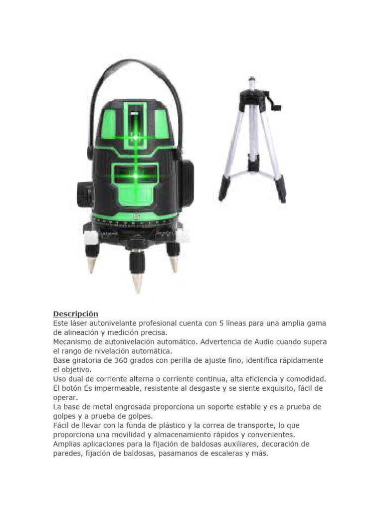 Nivel Laser | PDF