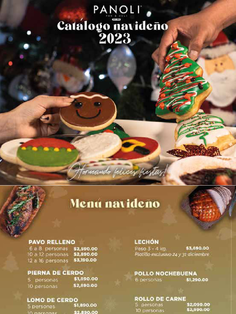 Menu Navideno 2023 | PDF
