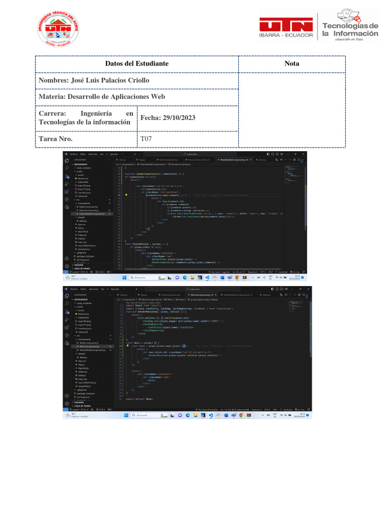 TI 6S JPalacios DAW T07 | PDF | Informática | Tecnología