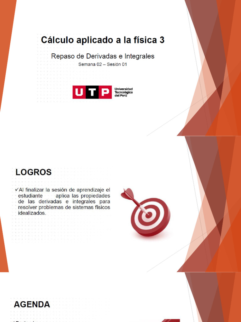 S02 - S1 - Material Derivadas e Integrales | PDF