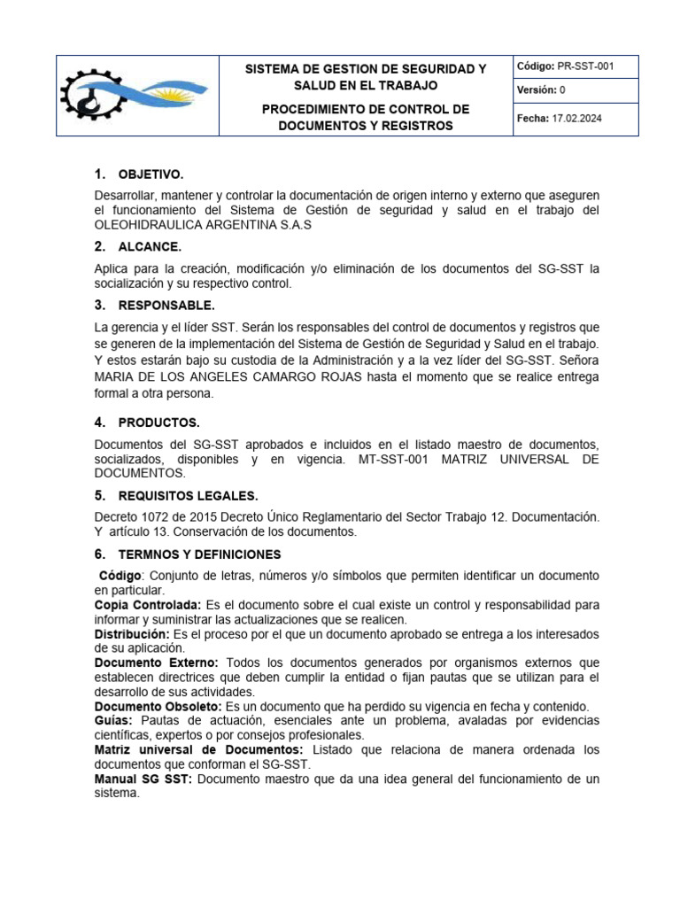Control Documental SG-SST | PDF | Informática | Tecnología