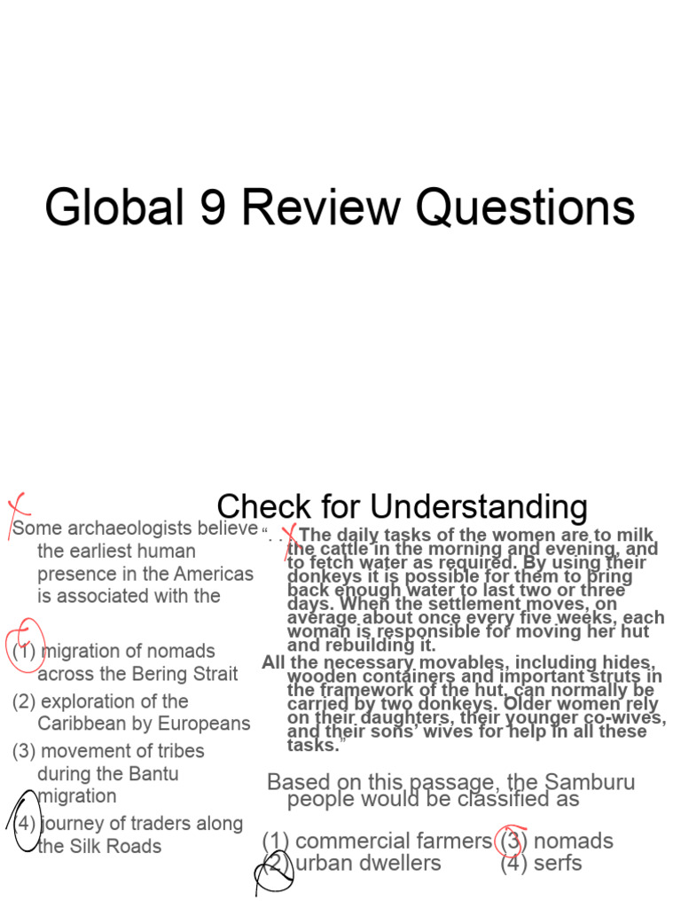 Global 9 Review Questions | PDF | China | World Politics