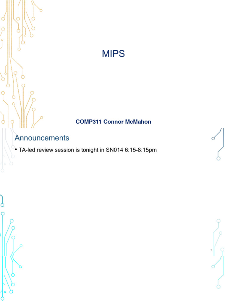 3 20 Mips Pdf Pointer Computer Programming Integer Computer Science