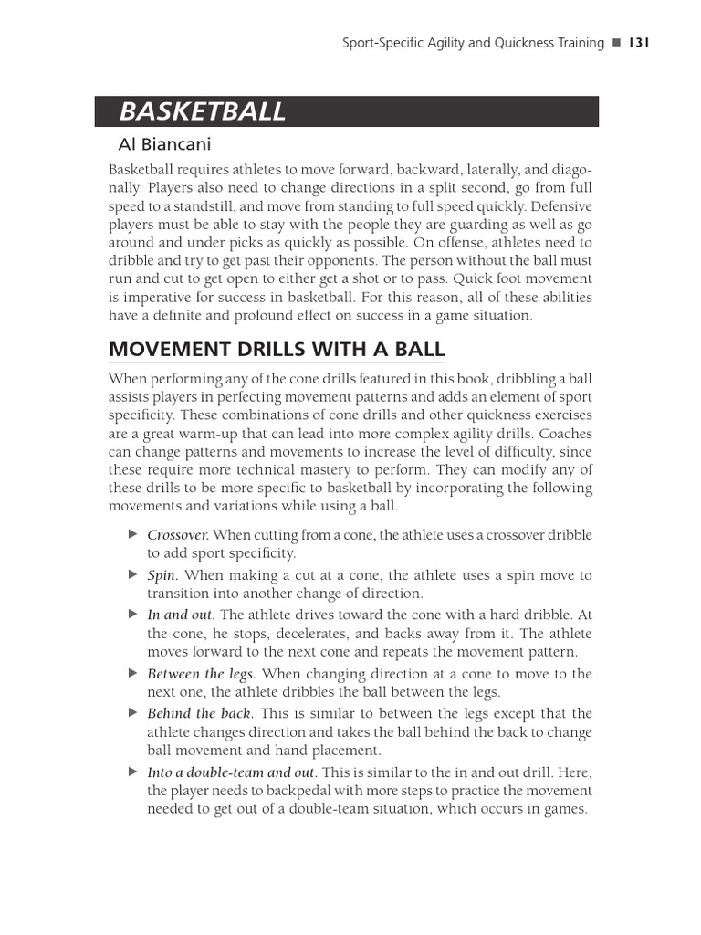 Developing Agility and Quickness (Etc.) (Z-Library) - 72 | PDF | Athletic Sports | Ball Games