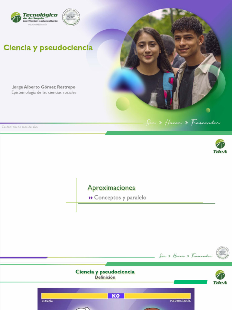 3 Ciencias Vs Pseudociencias Clase | PDF | Pseudociencia | Método científico